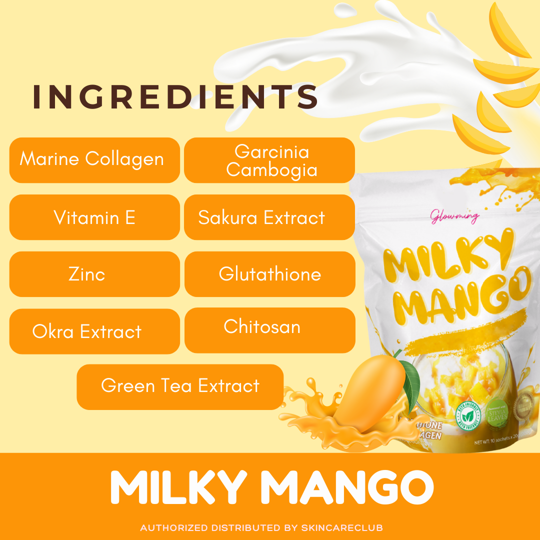 Milky Mango with Glutathione, Collagen by CC Glam and Beauty | Glowming ...