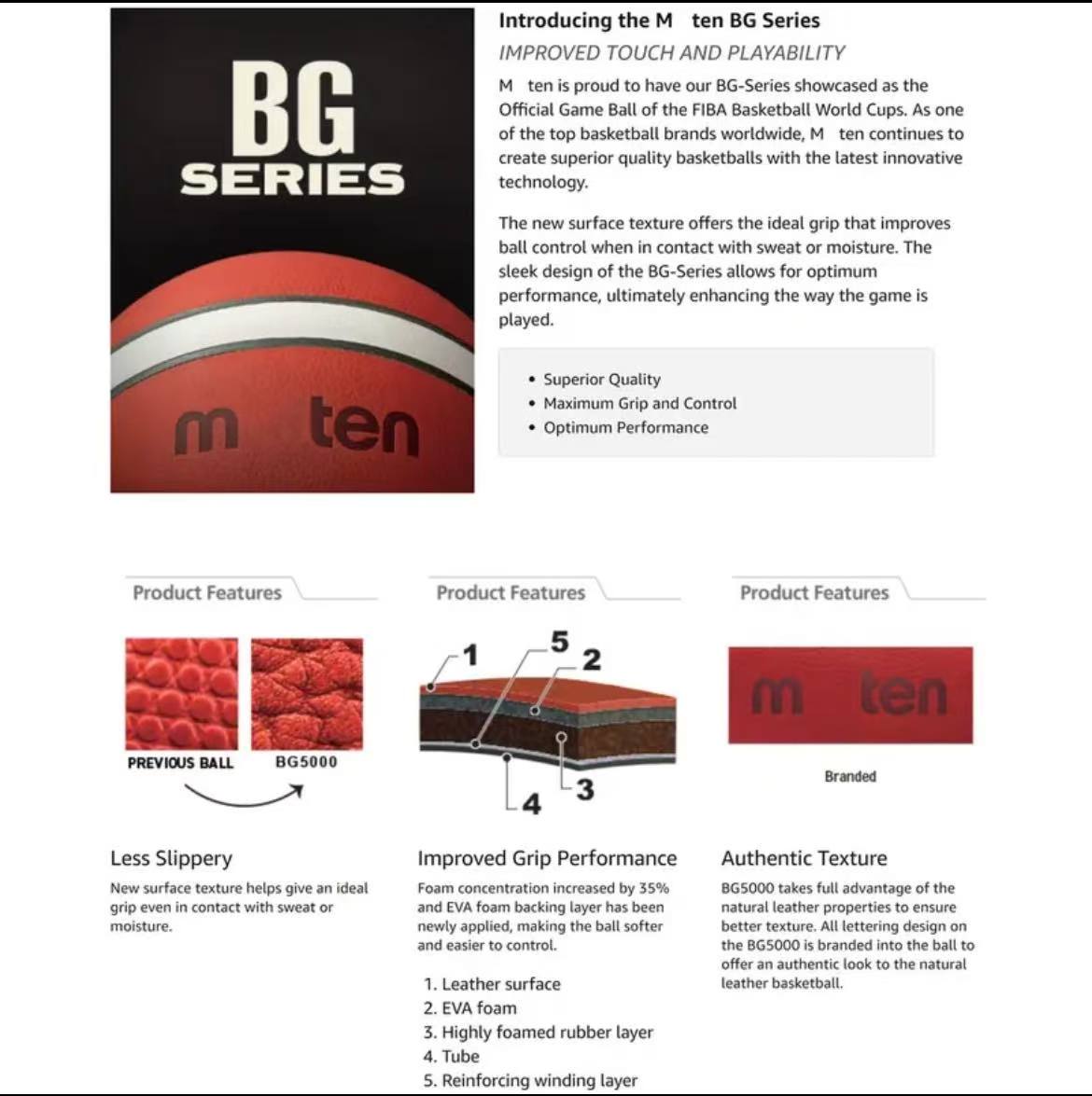 「Molten GG7X」Original Basketball Ball BG3800 World Cup FIBA NBA ...