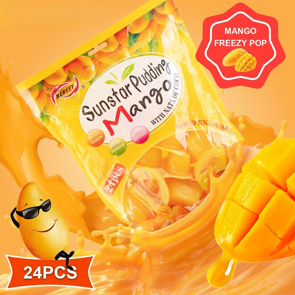 Happily Babies Pudding Jelly for Kids Mango/Strawberry/Lychee/Jackfruit ...