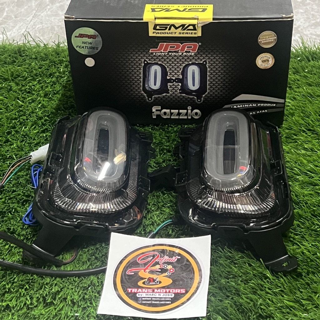 JPA LED SIGNAL LIGHT FRONT ONLY FOR FAZZIO | Shopee Philippines