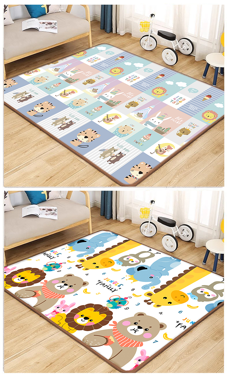 Waterproof Babys Play Mat Puzzle Kids Mat Thickened Baby Creeping Mat ...
