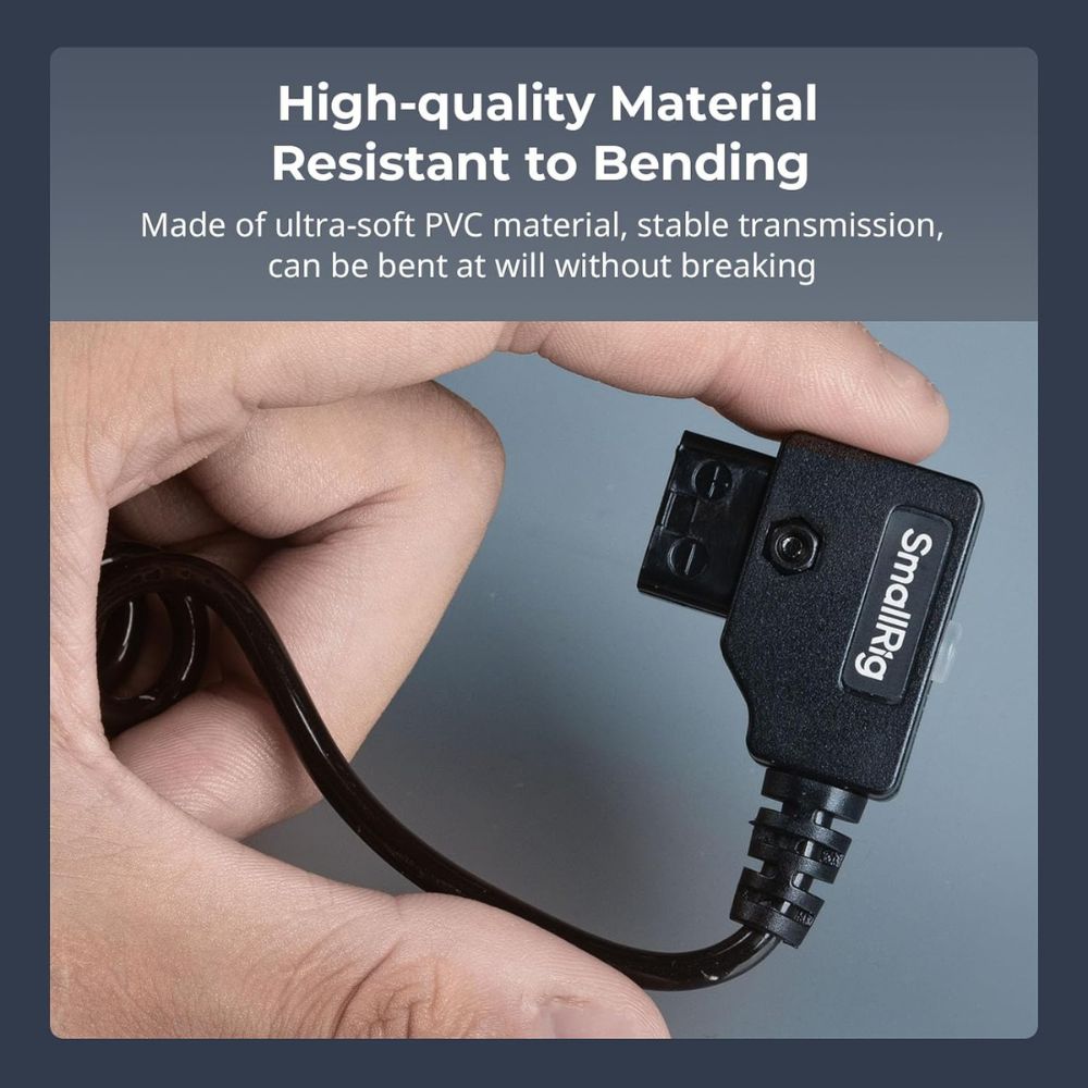 SmallRig D-TAP to BMPCC Power Cable for Blackmagic Pocket Cinema Camera ...