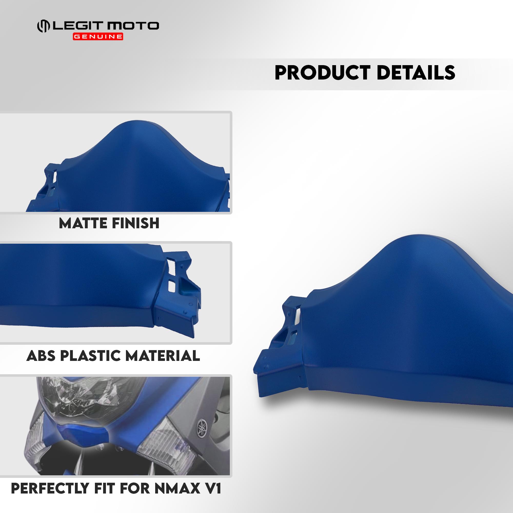 LEGITMOTO NMAX V1 FRONT LOWER COVER FRONT HEADLIGHT CHIN COVER BABA ...