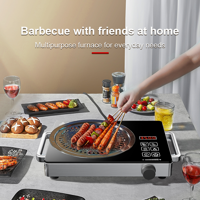 Gold Star 3500W Multifunctional Induction Cooker Inverter Energy-Saving ...