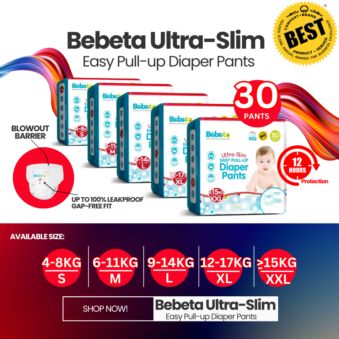 BUY2 TAKE2 Bebeta Baby Diaper Disposable Pants Style 30pcs/pk | Shopee Philippines