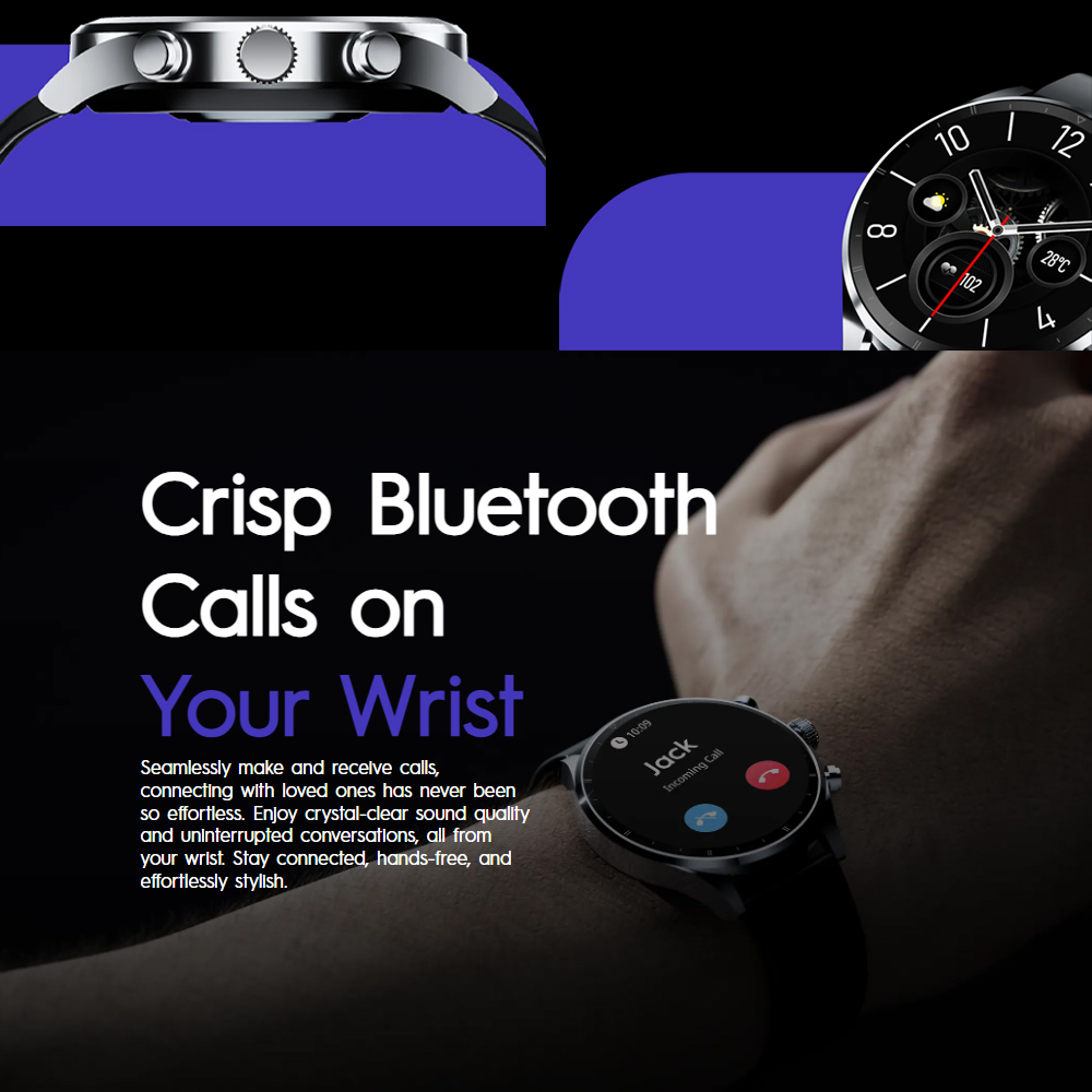 TECNO Watch Pro 2 Smartwatch | 1.43” AMOLED Screen | Clear Bluetooth ...