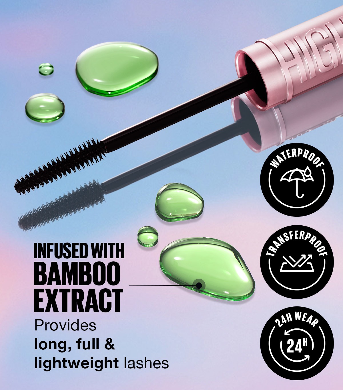 Maybelline Holiday Set Sky High Mascara Lash Serum 24H Long-Lasting ...