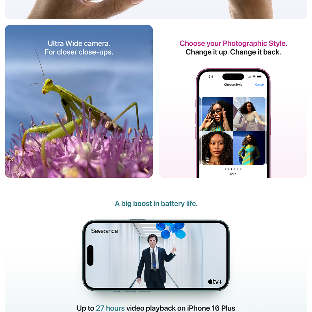 Apple iPhone 16 (6.1 inch) | Shopee Philippines