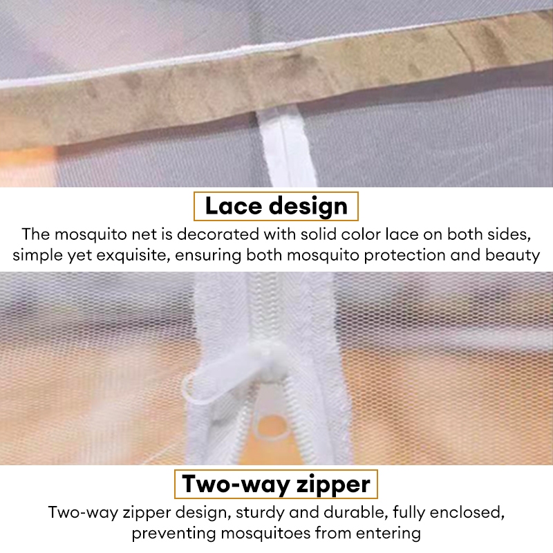 No Installation Foldable Mosquito Net King/Queen Size Decor Home Living ...