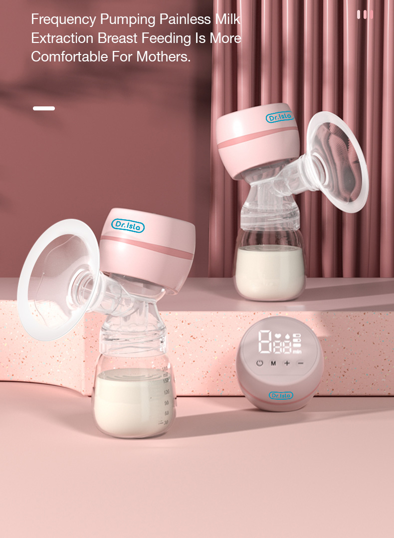 Dr.isla EB11 Electric Breast Pump Silent Massager Rechargeable Portable ...