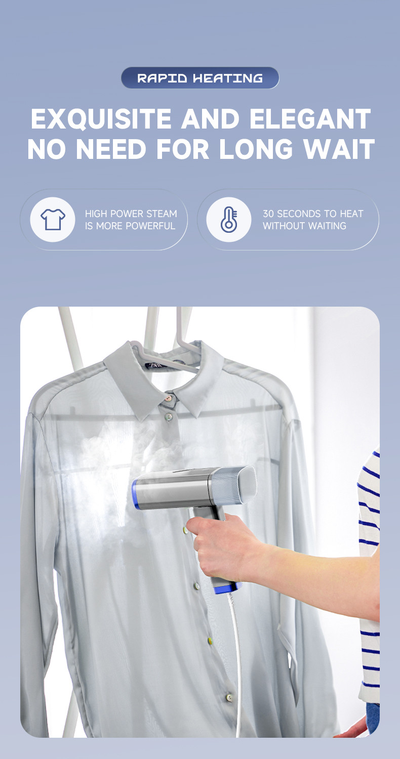 Centrix Powerful Handheld Steamer Iron For Clothes Mini Flat Iron ...