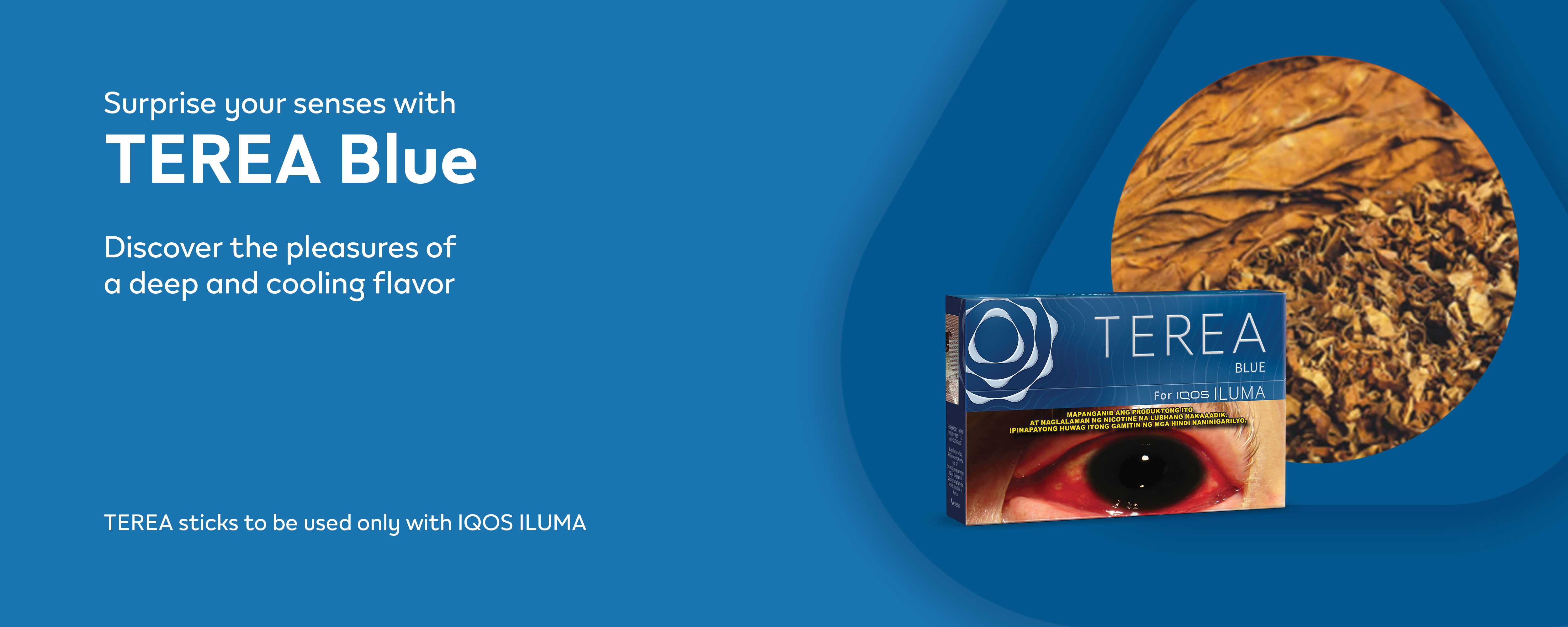 IQOS TEREA Blue Selection 1 Ream Compatible with IQOS ILUMA | Shopee Philippines