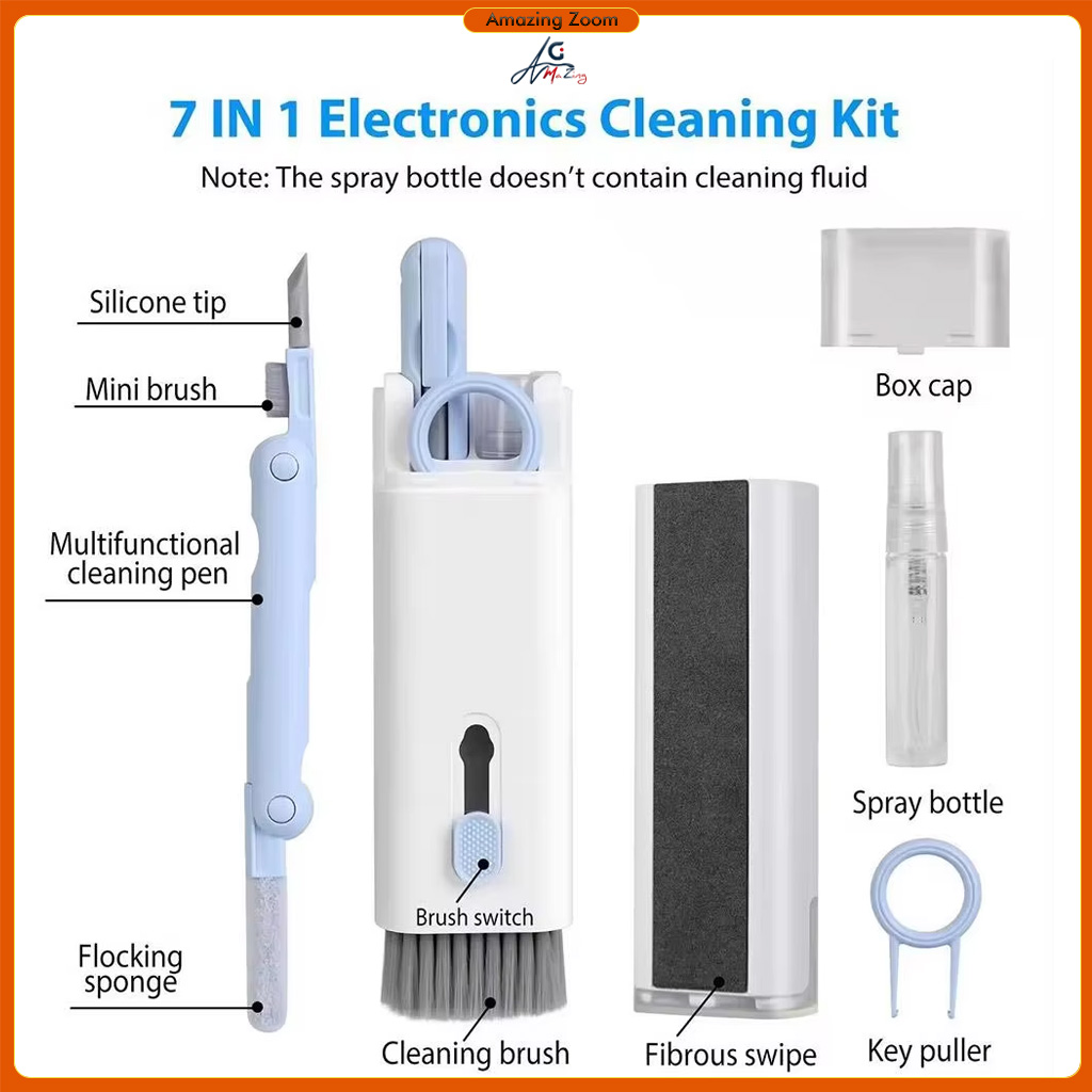 7in1 Electronic Cleaner Kit,Keyboard Desktop Cleaner,Laptop Cleaner Kit ...