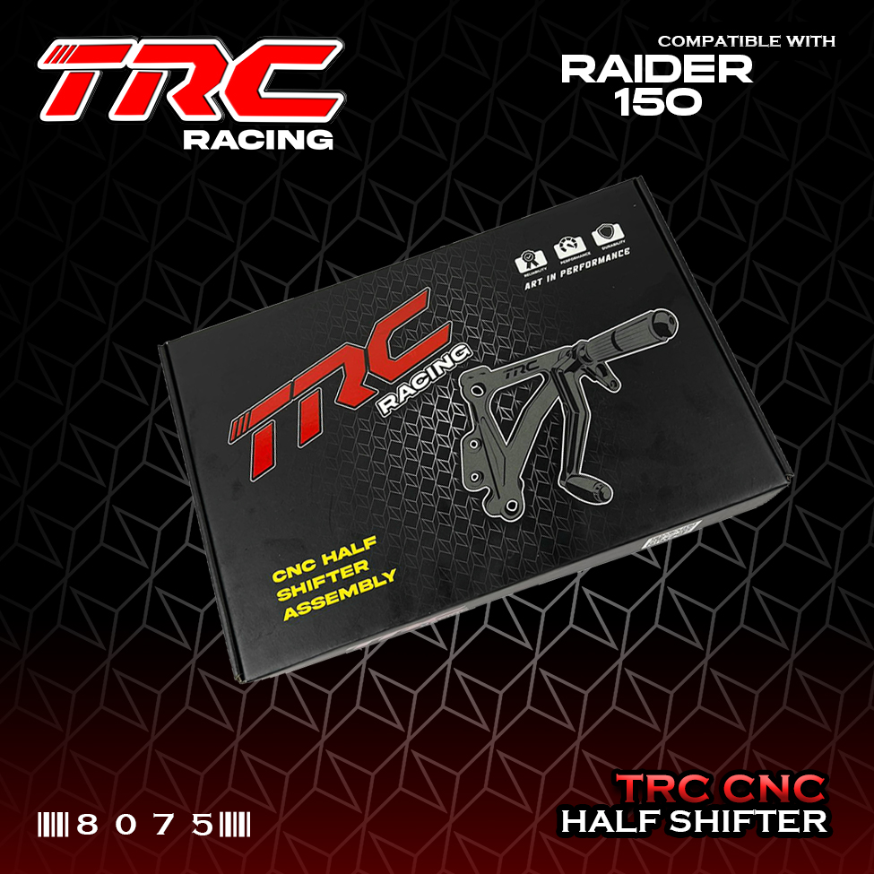 TRC Half Shifter Drum Brake Raider 150 CARB 8075 | Shopee Philippines