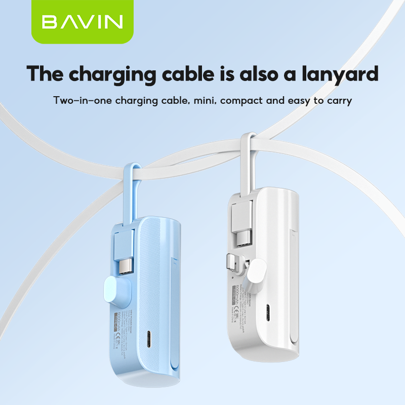 BAVIN PC012 / PC013 5000mAh Mini Fast Charging Portable Power Bank ...