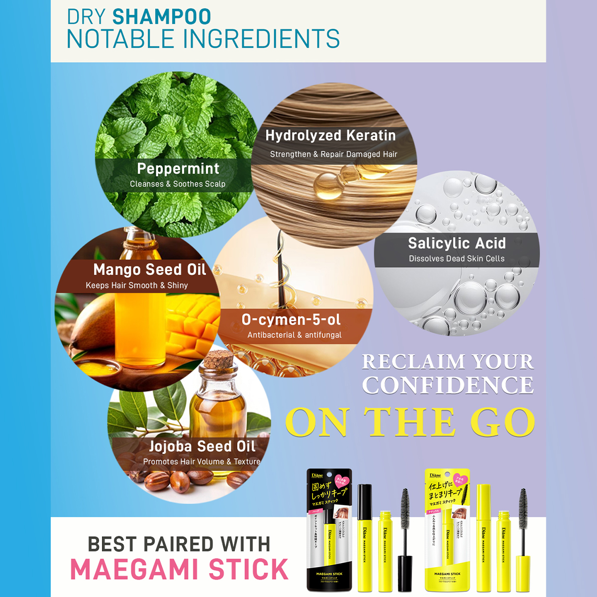 Moist Diane Dry Shampoo - Fresh Mango & Musk | Shopee Philippines