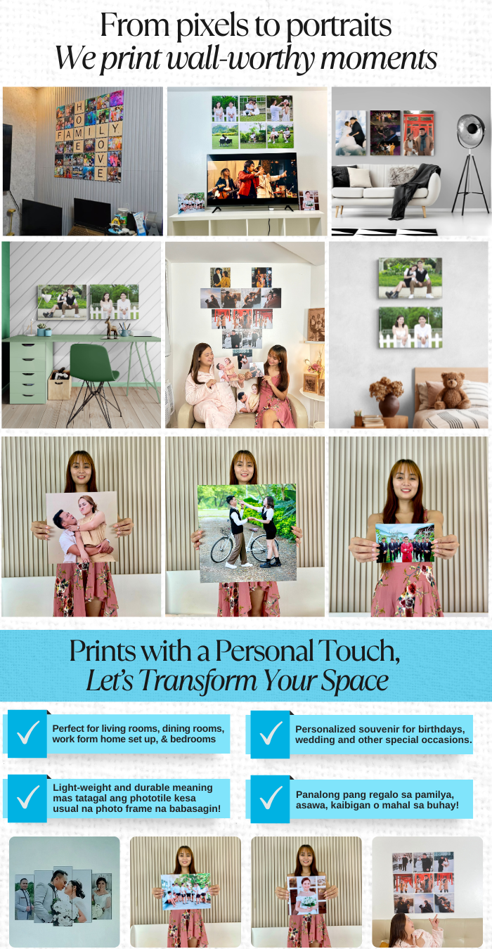 16x25 Inches Personalized Photo Tiles | Shopee Philippines