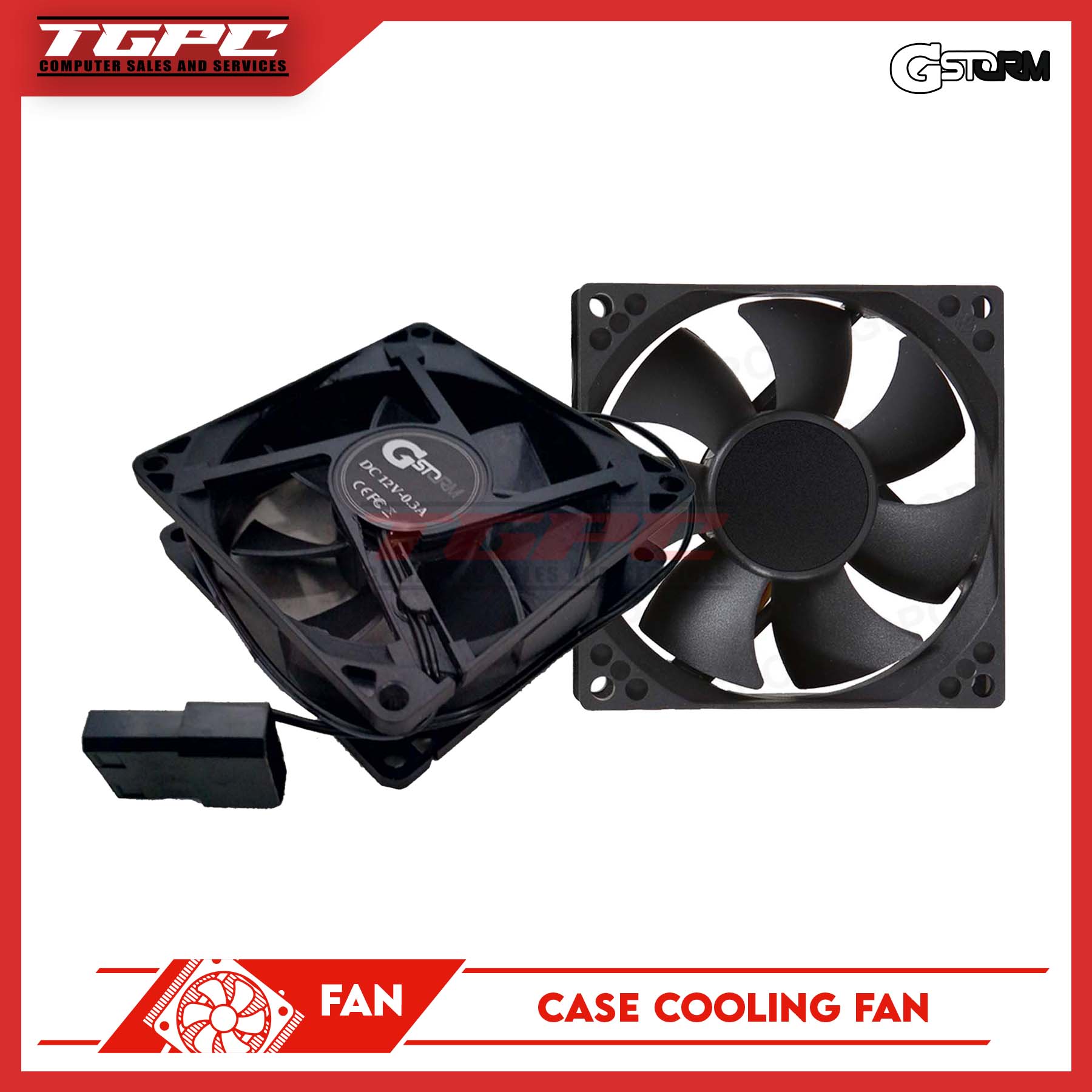 GStorm Cooling Fan 12V 80mm for CPU Case | Shopee Philippines
