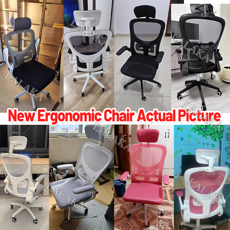 Computer Chair Pink Mesh Office Chair Ergonomics Chair Gaming Chair ...