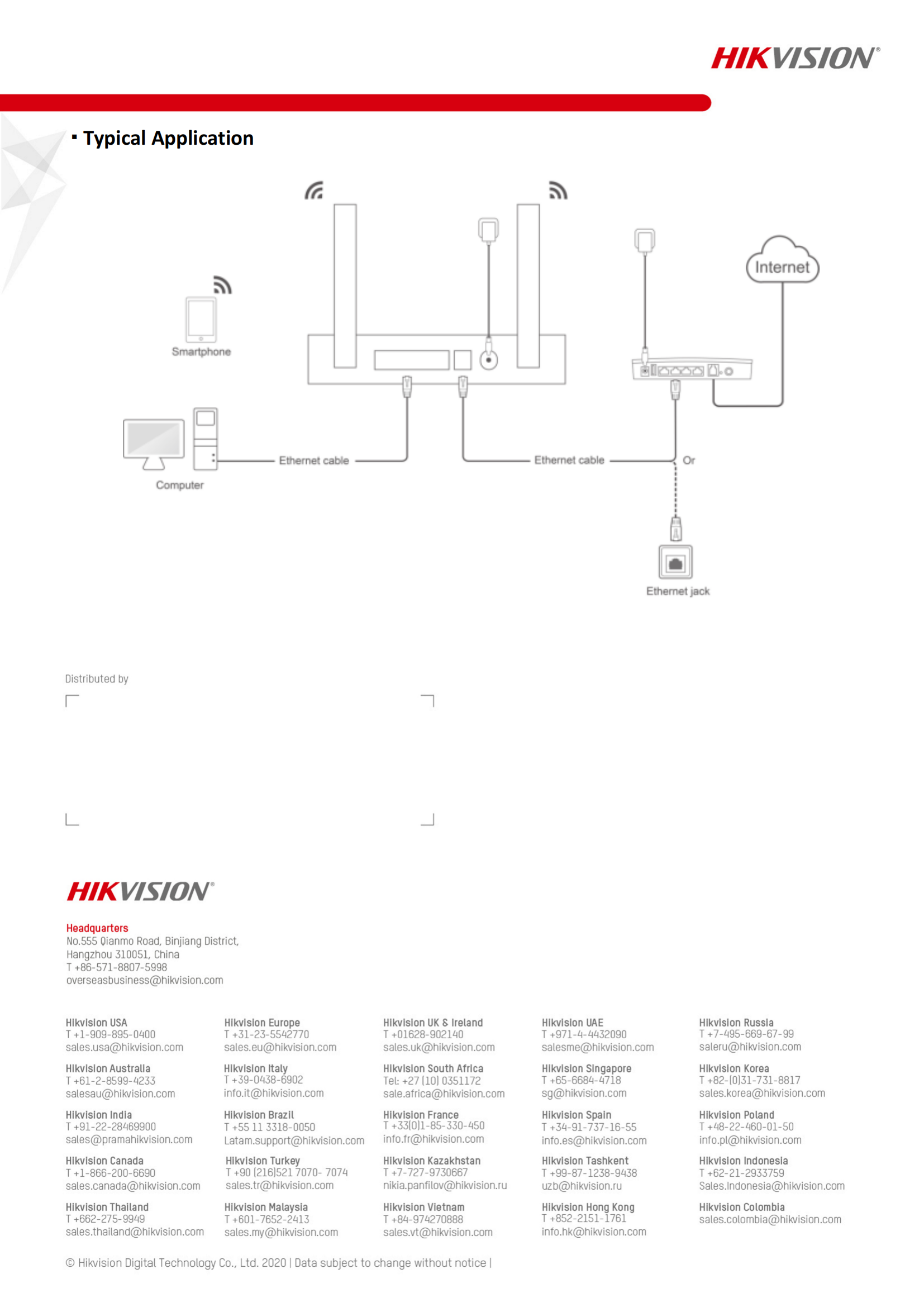 Hikvision DS-3WR12C Wi-Fi Router Wifi 5 1200 Mbps AC1200 Wireless ...