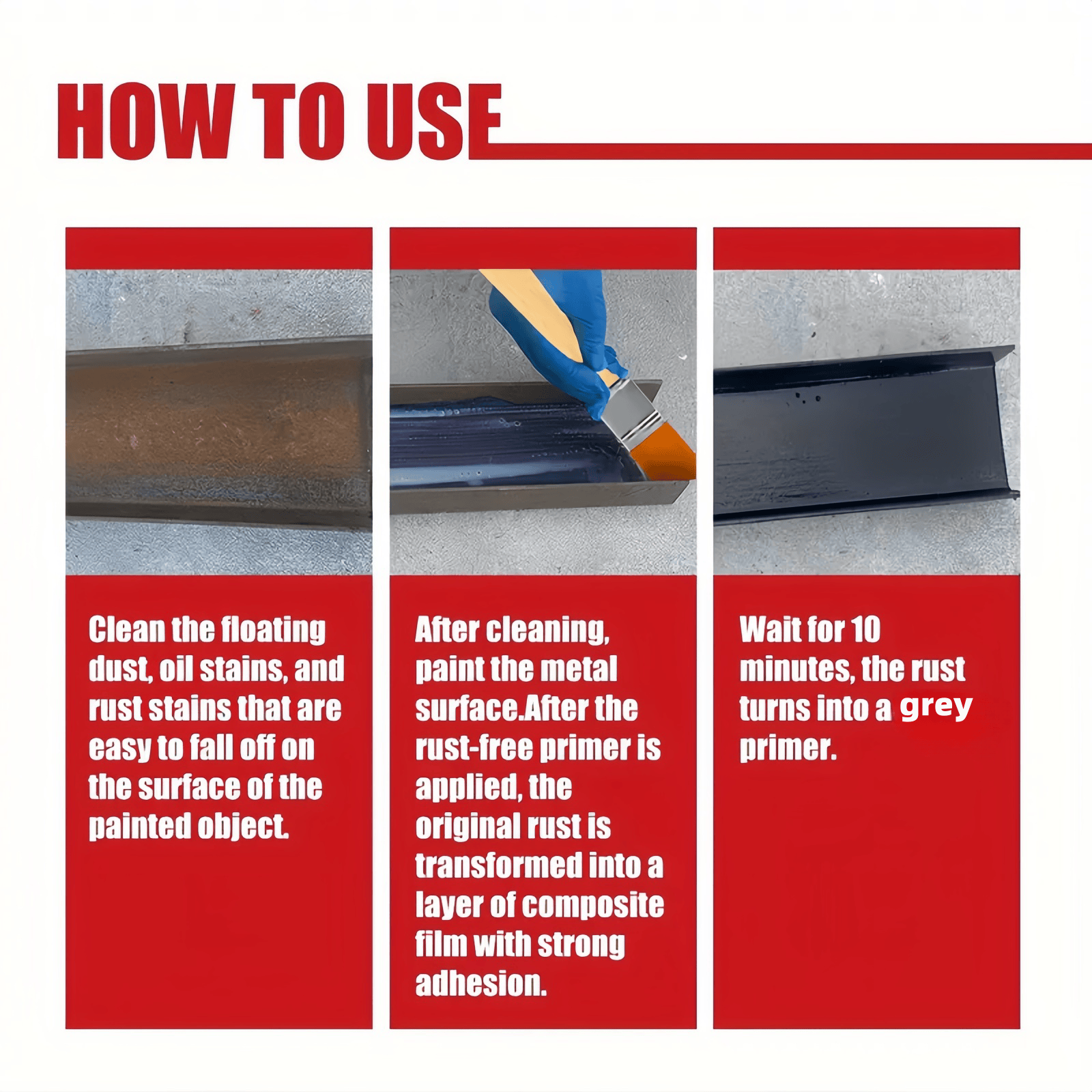 Multi-Purpose Waterborne Epoxy Metal Primer，Water-Based Metal Rust ...