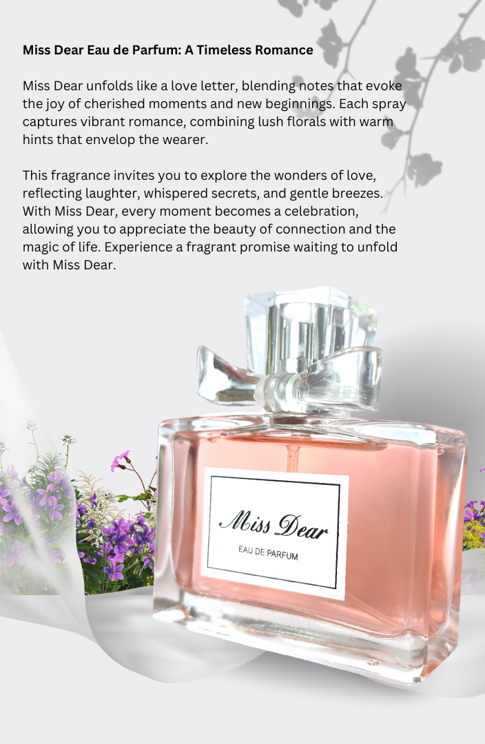 AKRYMI Miss Dear Solo Perfume for Women love Scent sweet Perfumes ...