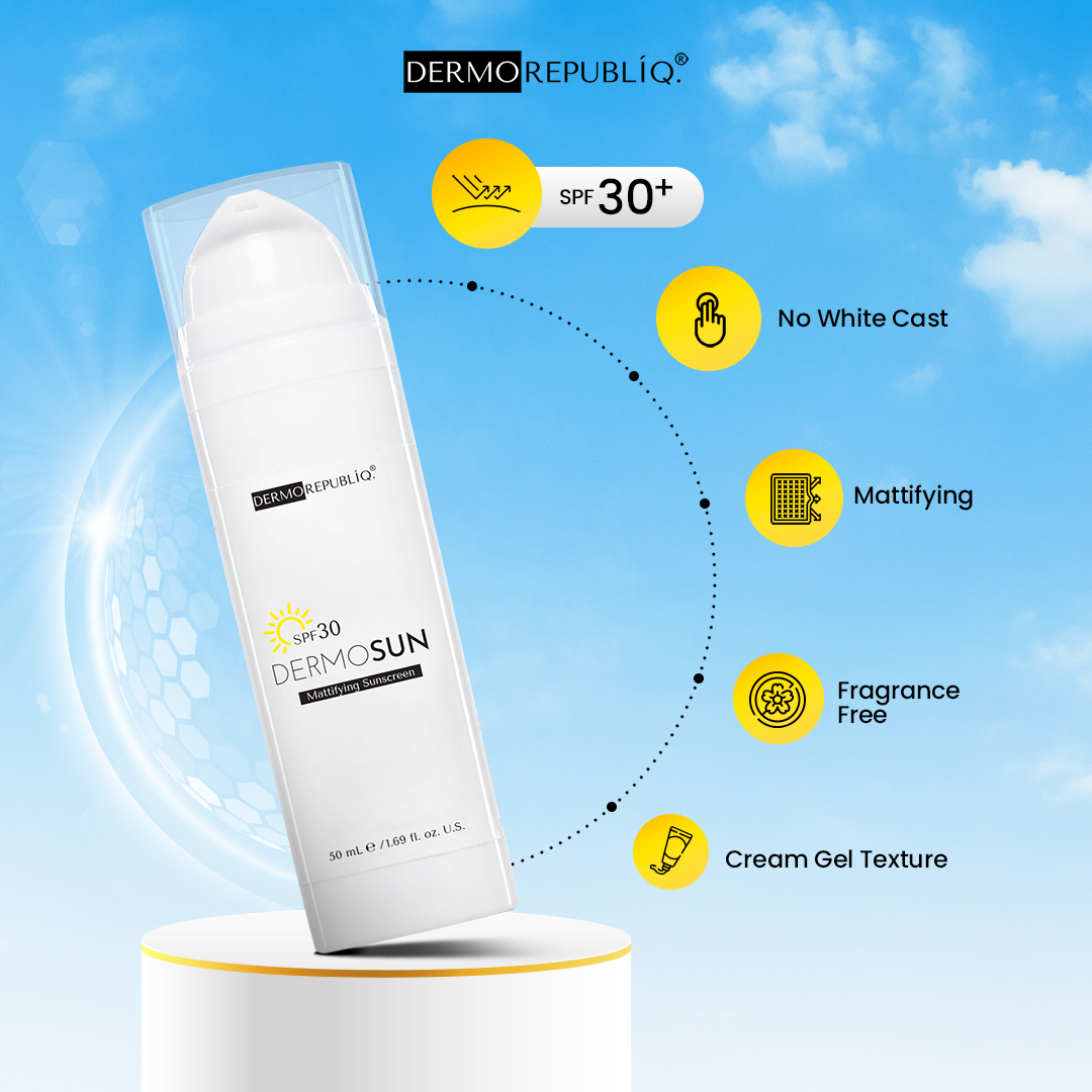 Dermorepubliq DermoSun Mattifying Sunscreen SPF30 | Shopee Philippines