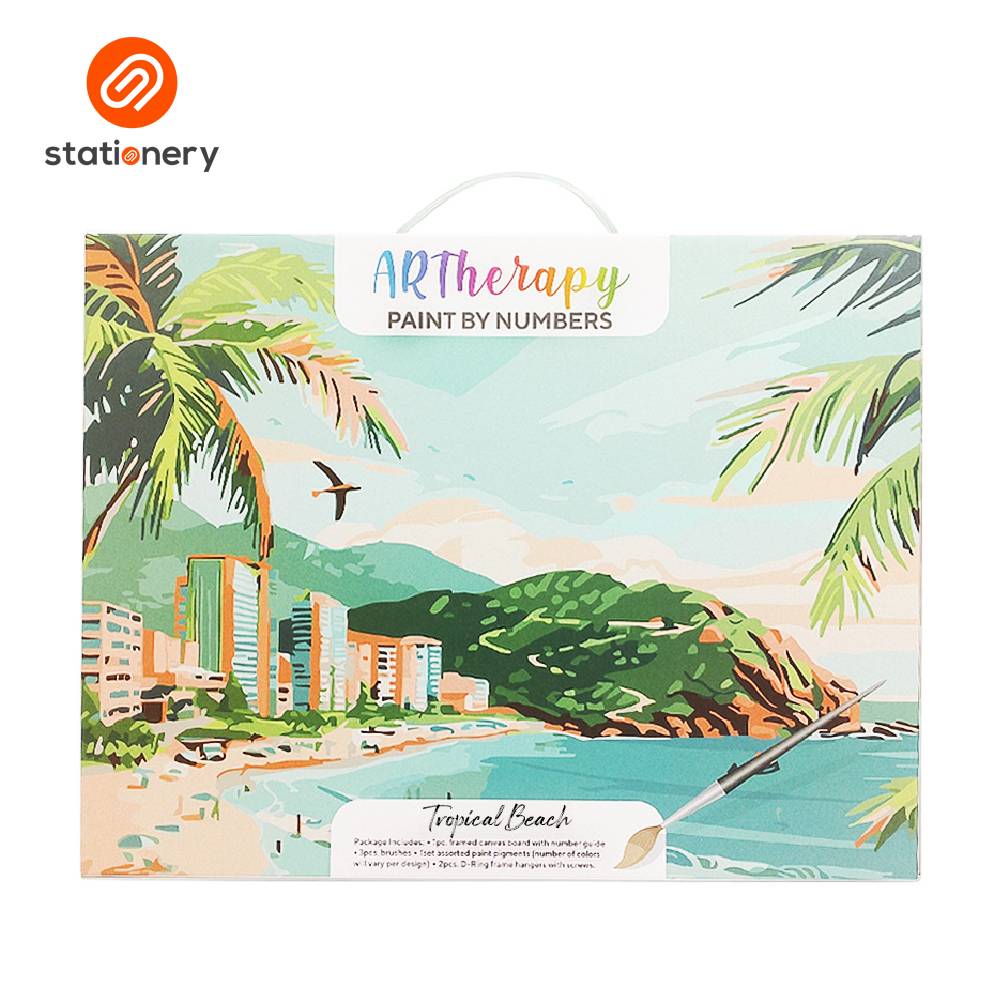 Artherapy Paint by Numbers 30x40cm Framed | Shopee Philippines