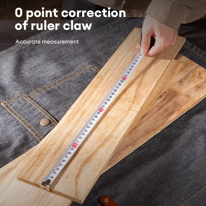 Deli Tools Measuring Tapes Professional Nylon Coating Metro Steel Heavy ...