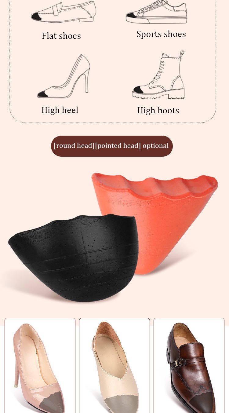 Adjustable Size Foot Protection Toe Plug Shoes Thickened PU Foam Soft ...