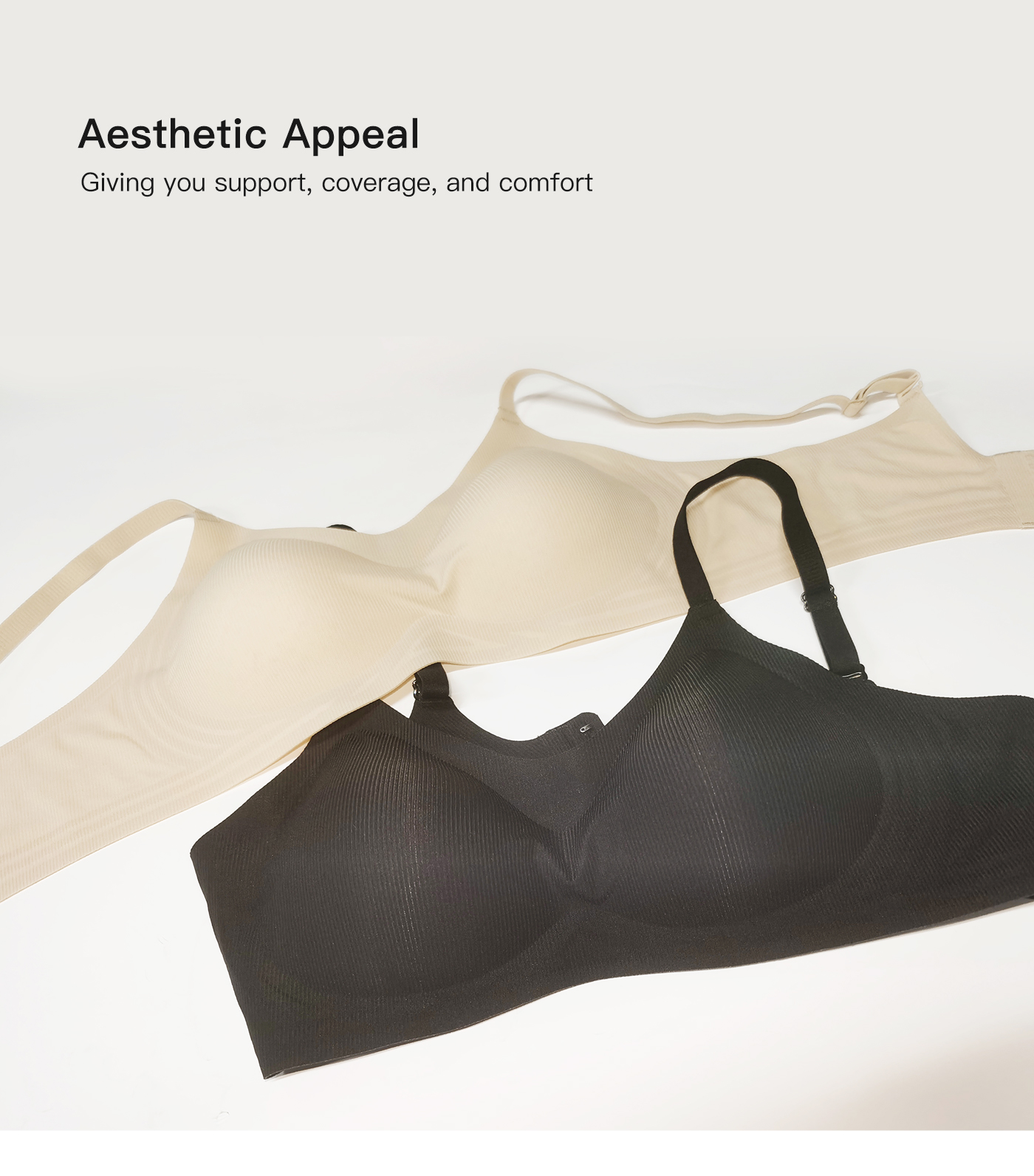 [New release] ecora | Classy Comfort Lycra Seamless Bra, Classic V-neck ...