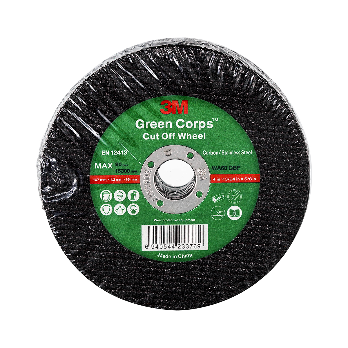 3M Green Corps Cut Off Wheel 4" - 25pcs | Shopee Philippines