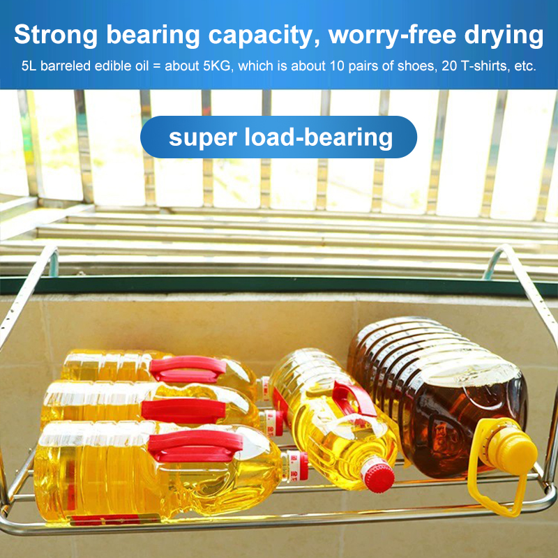 Clothes rack Sampayan Extendable Stainless Steel Towel Hanger Drying ...