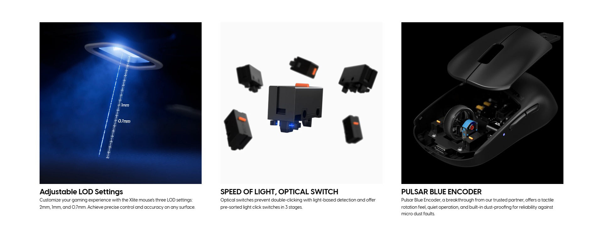 Pulsar X2 V3 Ultralight Weight eSports Gaming Mouse Size 2 (Black ...