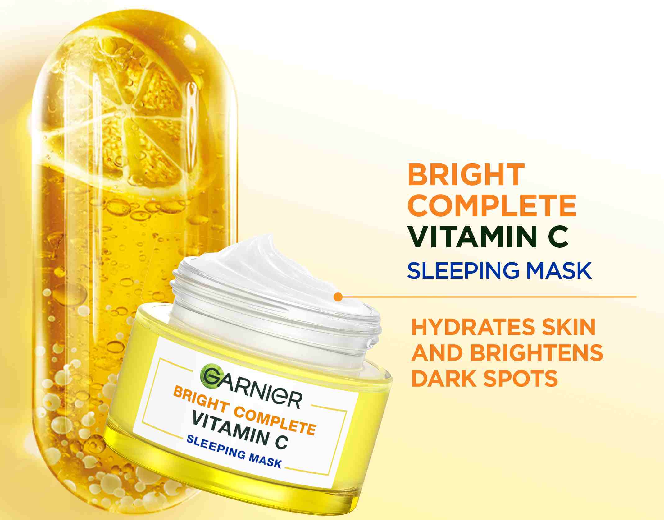 Garnier Vitamin C Day Cream Moisturizer SPF36 (50ml) & Night Cream ...