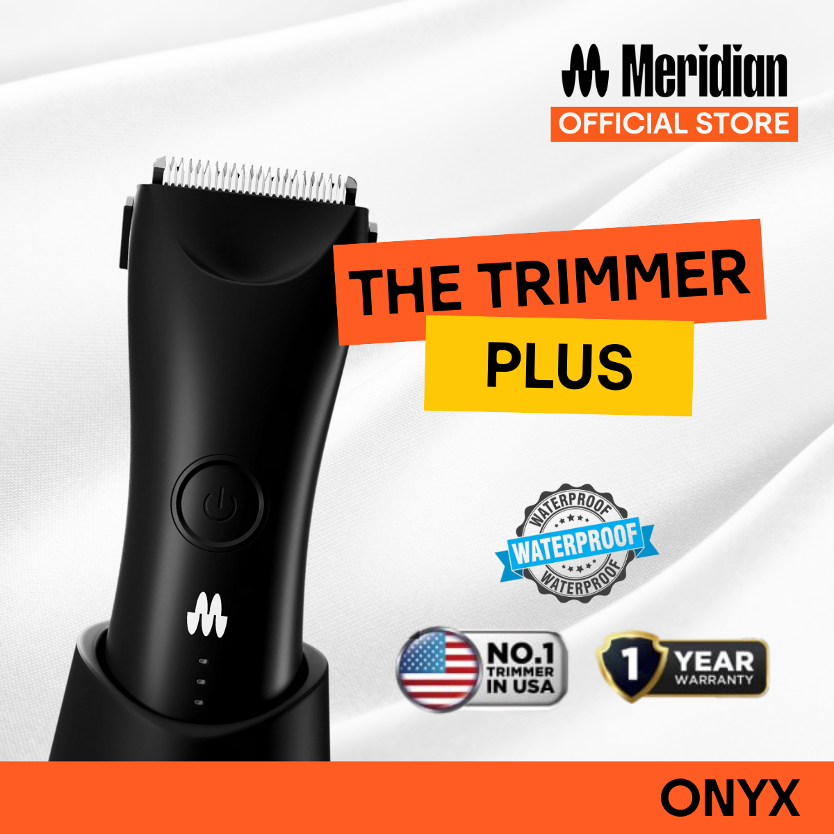 Meridian The Trimmer Plus Waterproof Electric Razor Body & Hair Shavers ...
