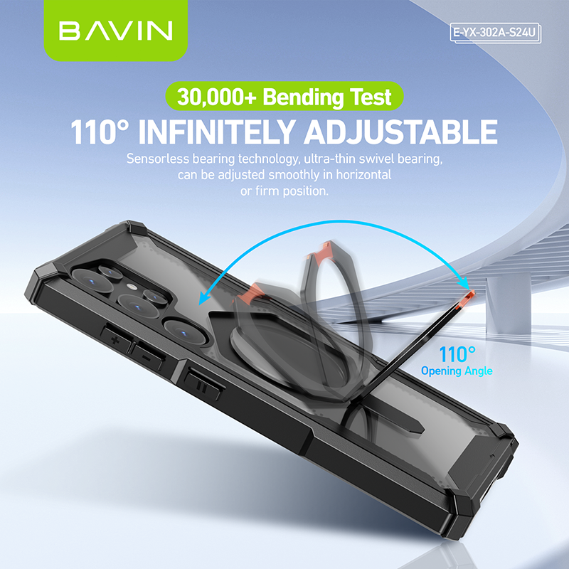 BAVIN YX302A Magnetic Phone Mount Hard Case Shock Proof w/ 110 ...