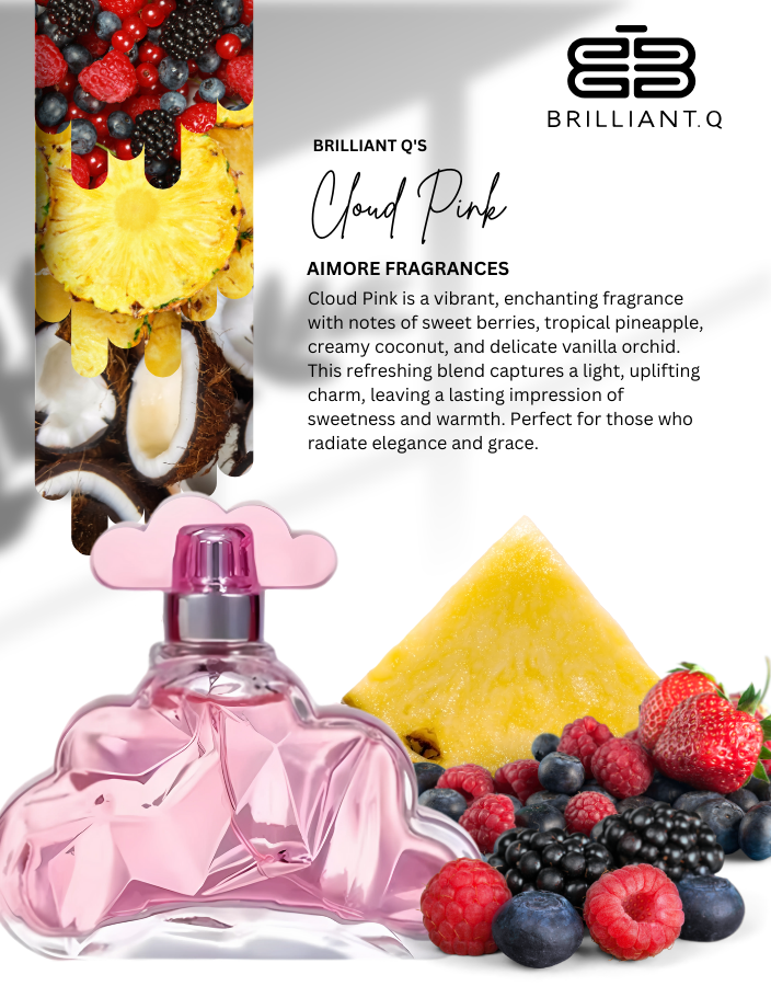 BRILLIANT.Q AIMORE CREAM CLOUD AND CREAM PINK LONG LASTING PERFUME ...