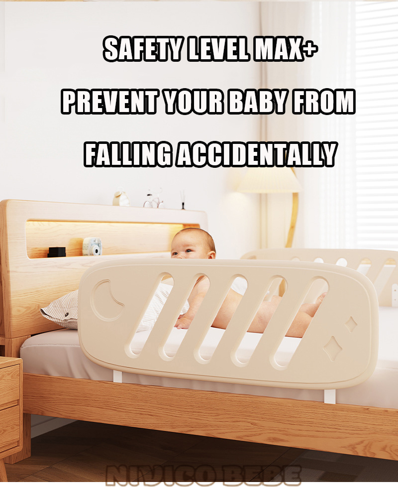 Bed Fence For Baby Adjustable Bed Rail Playpen Baby Needs Safety Bed ...