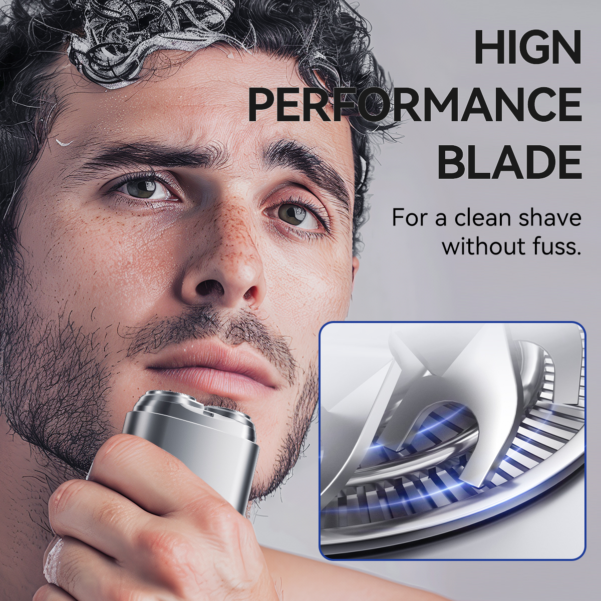 ENCHEN Z4 Mini Electric Shaver With Hidden Pop-up Cutter Blade Head ...