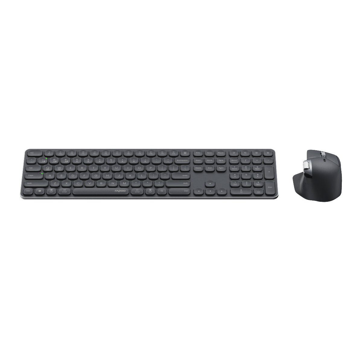 Rapoo 9560M Wireless Keyboard Mouse Combo Bluetooth 40 50 24GHz 4000 ...