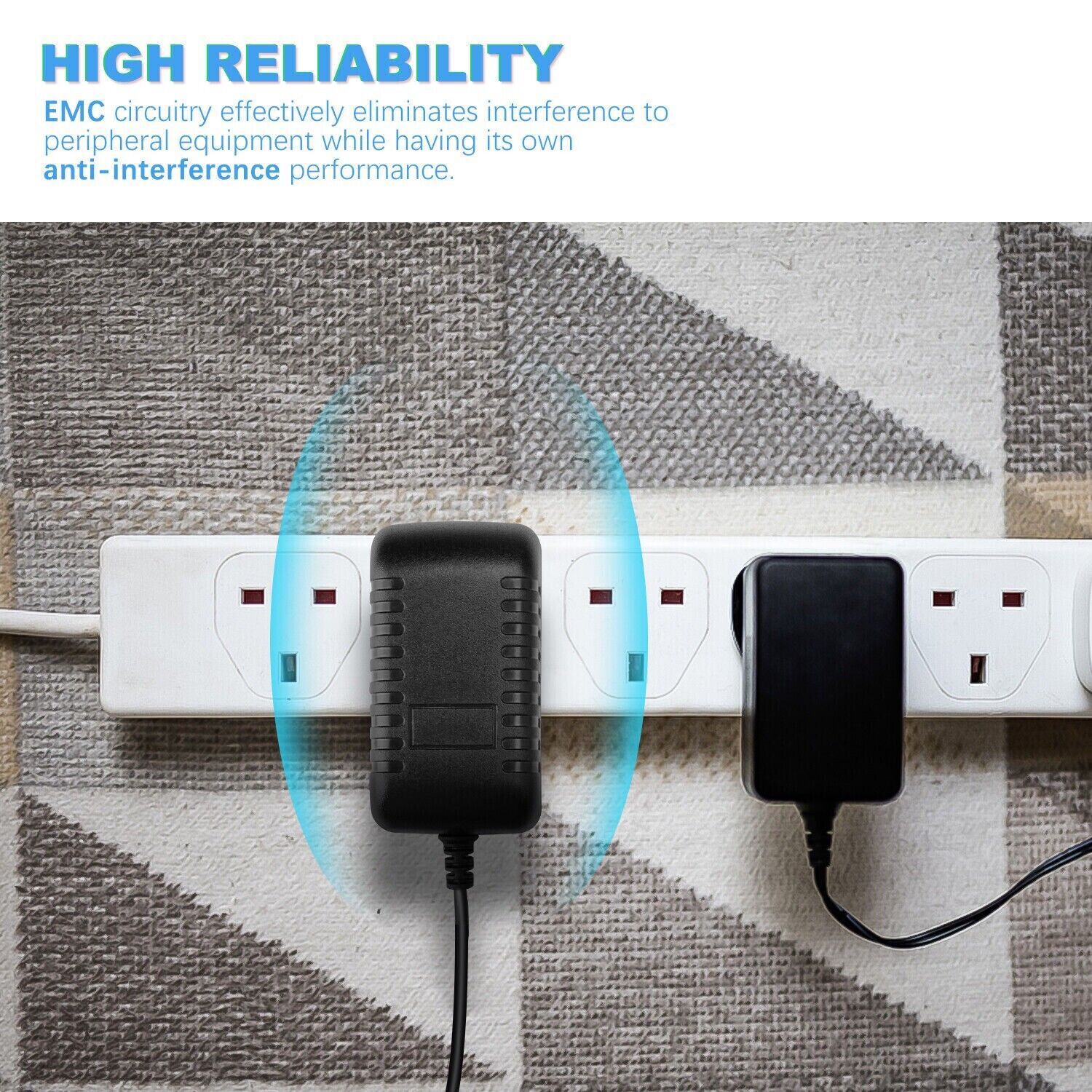 AC/DC 12V 1A 2A 3A Power Supply Multi-Purpose Adapter for CCTV/ TV ...