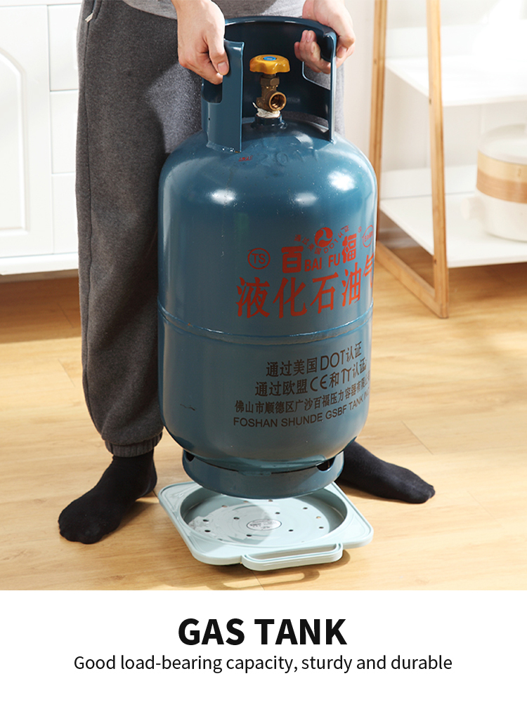 VOVOVA Moveable Rolling Storage Tray Moveable Gas Tank Swivel Bracket ...