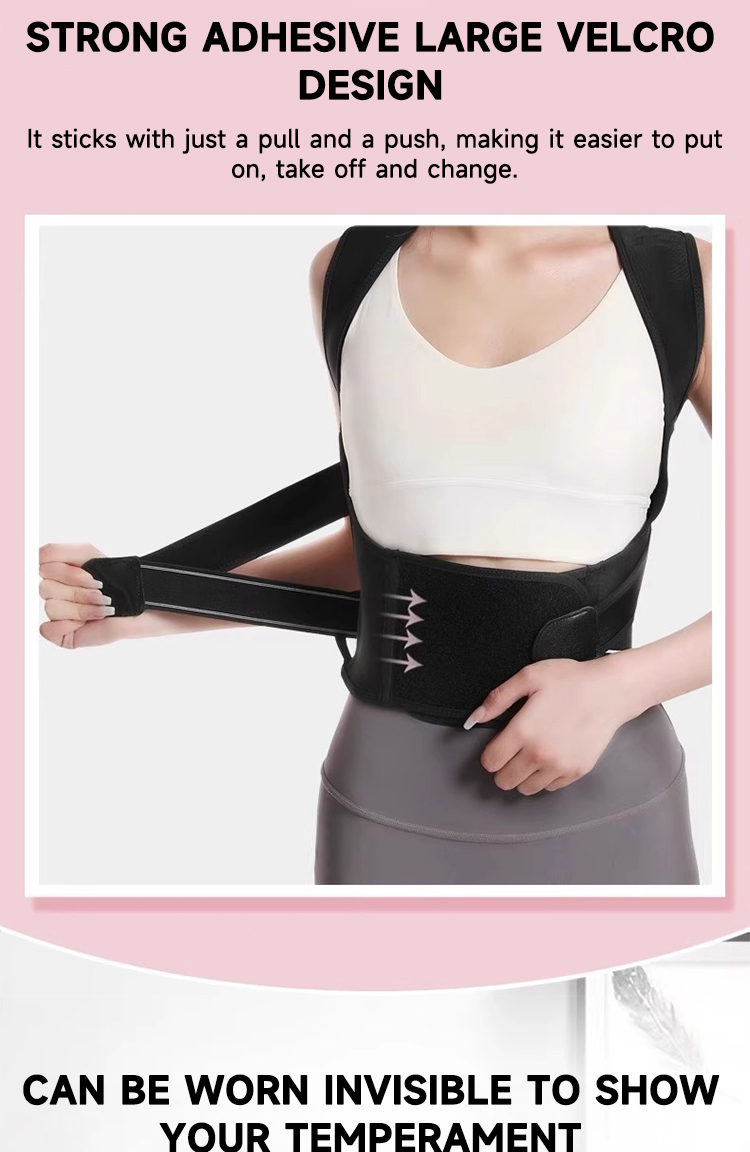 Vivid Premium Back Shoulder Adjustable Correction Orthopedic Orthosis ...