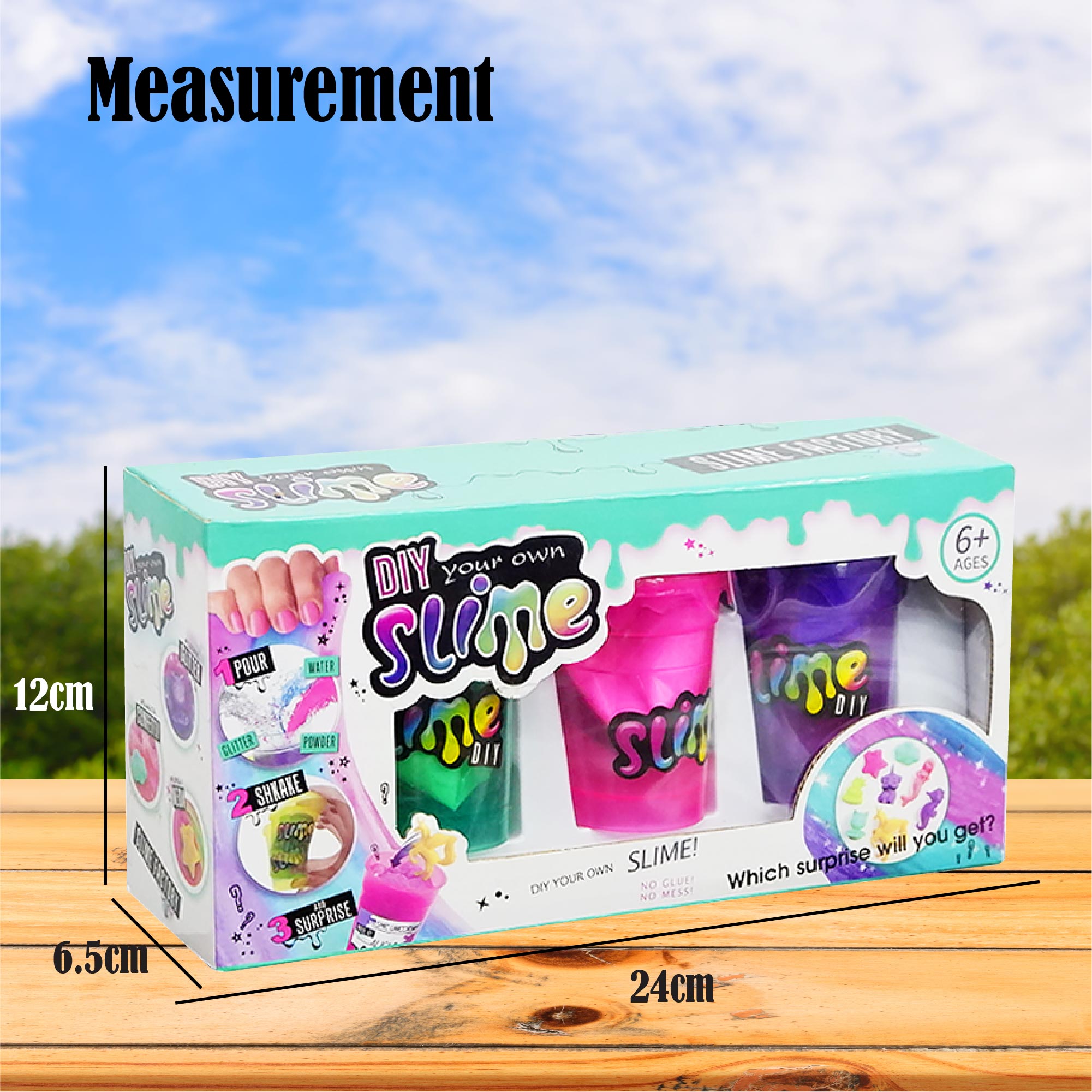 Slime DIY Kit Slime Toys Playset For Kids - Slime Factory Slime Kit for ...