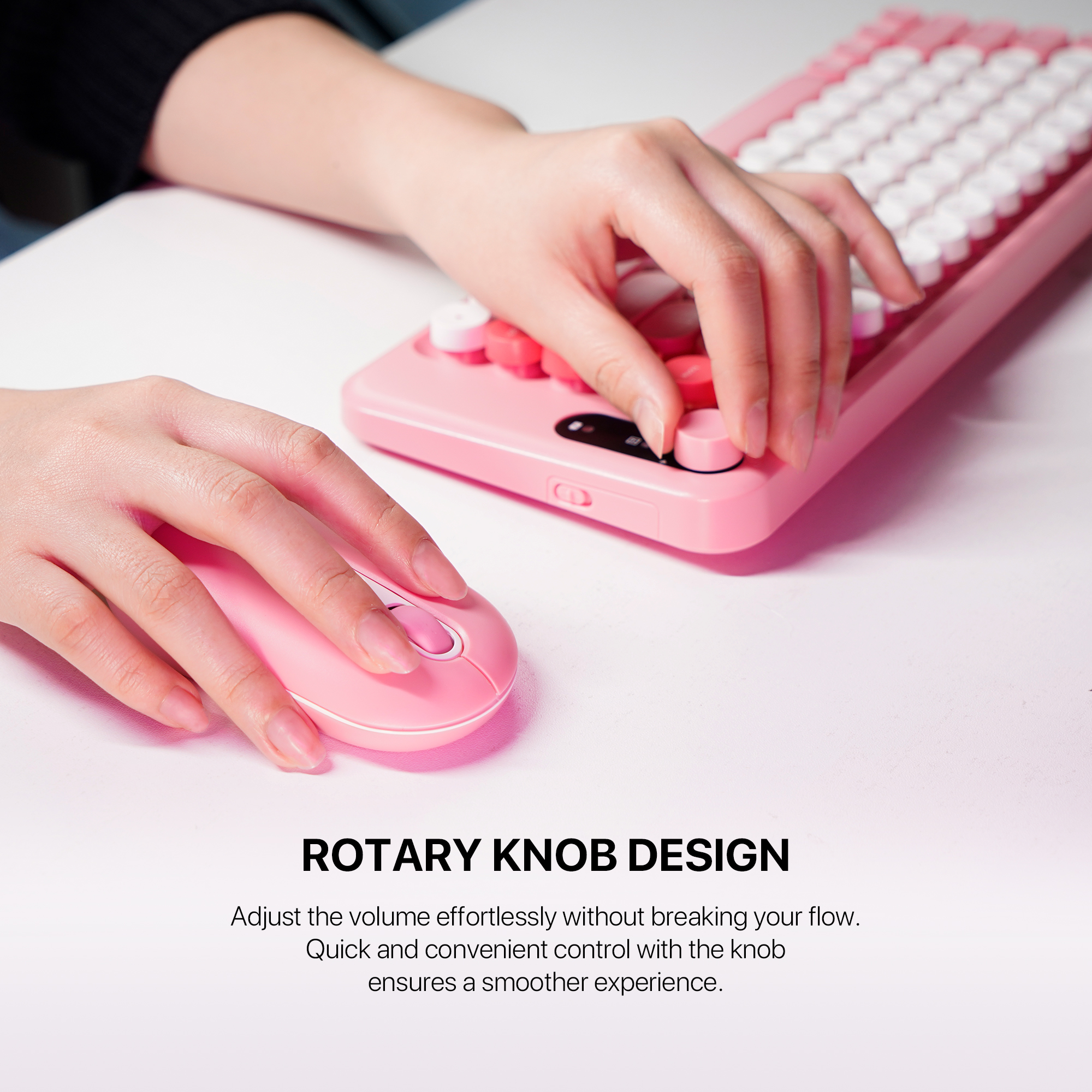 Fantech Go Mochi 85 WK898 Multi-device Compact Combo Wireless Keyboard ...