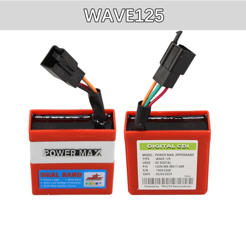 Racing CDI Powermax (4PINS) XRM125/WAVE125/FURY125 RAIDER REBORN ...