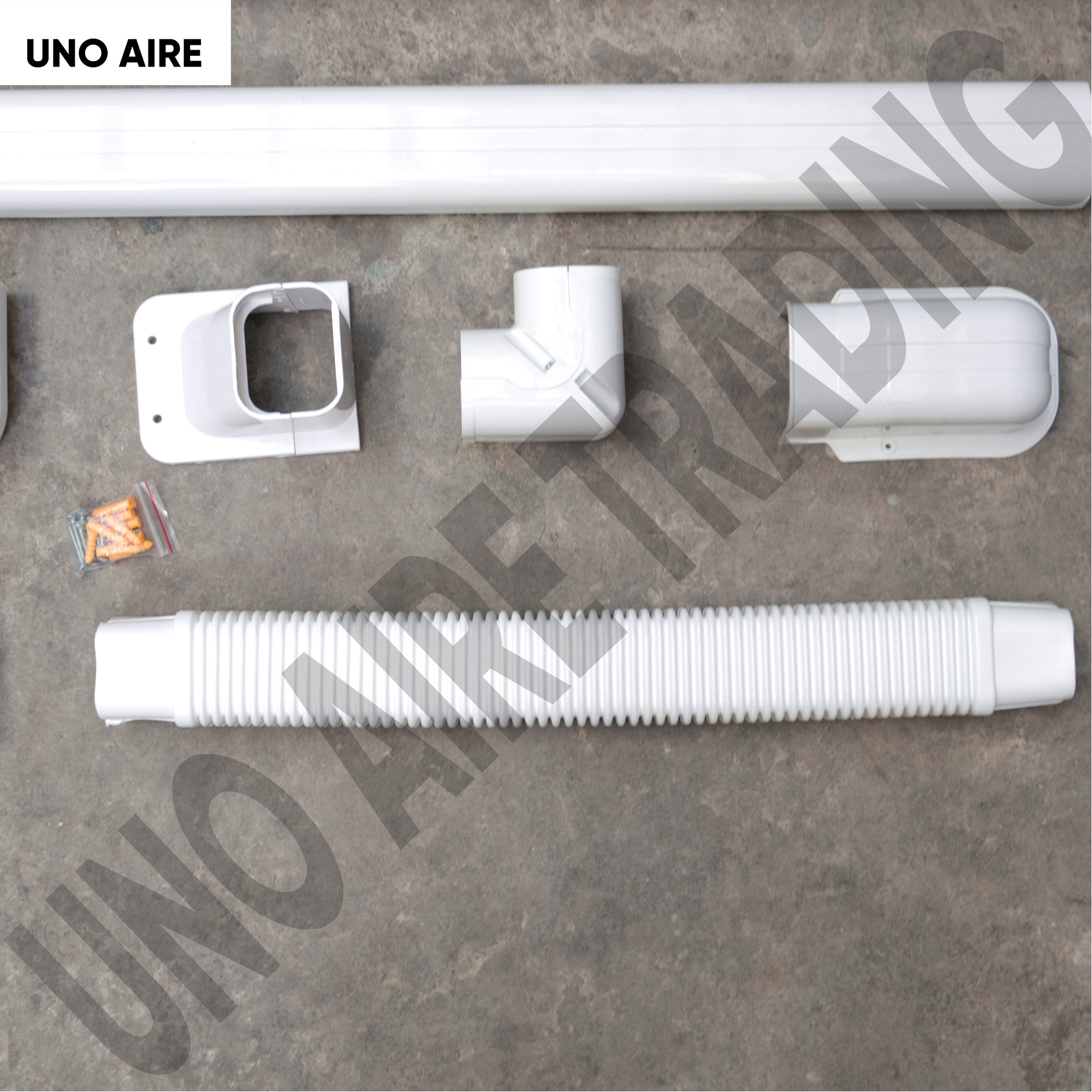 Cladding Duct Cover Straight or Flexible for Air Conditioning Piping ...