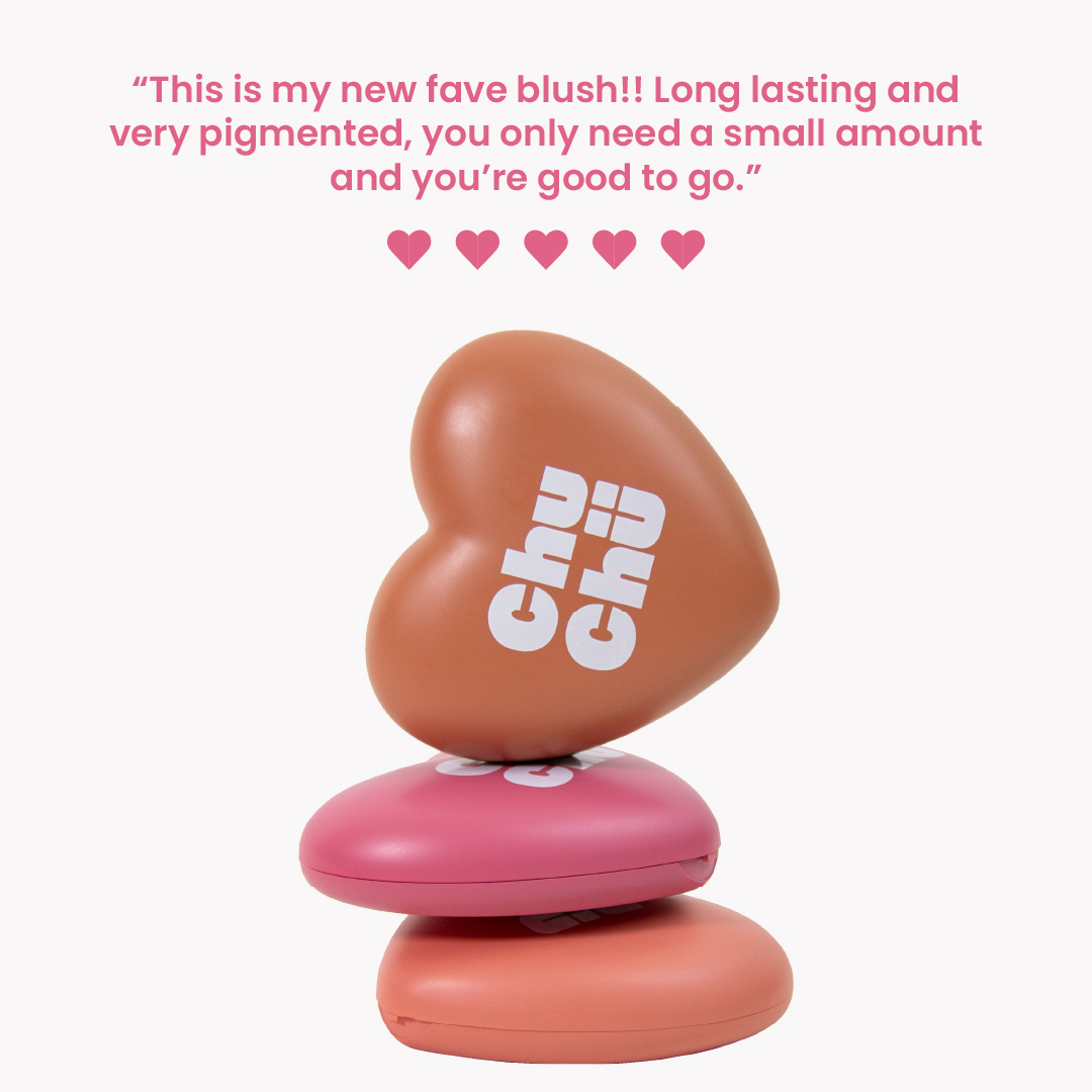 Chu Chu Beauty Heart Blush Duo | Shopee Philippines