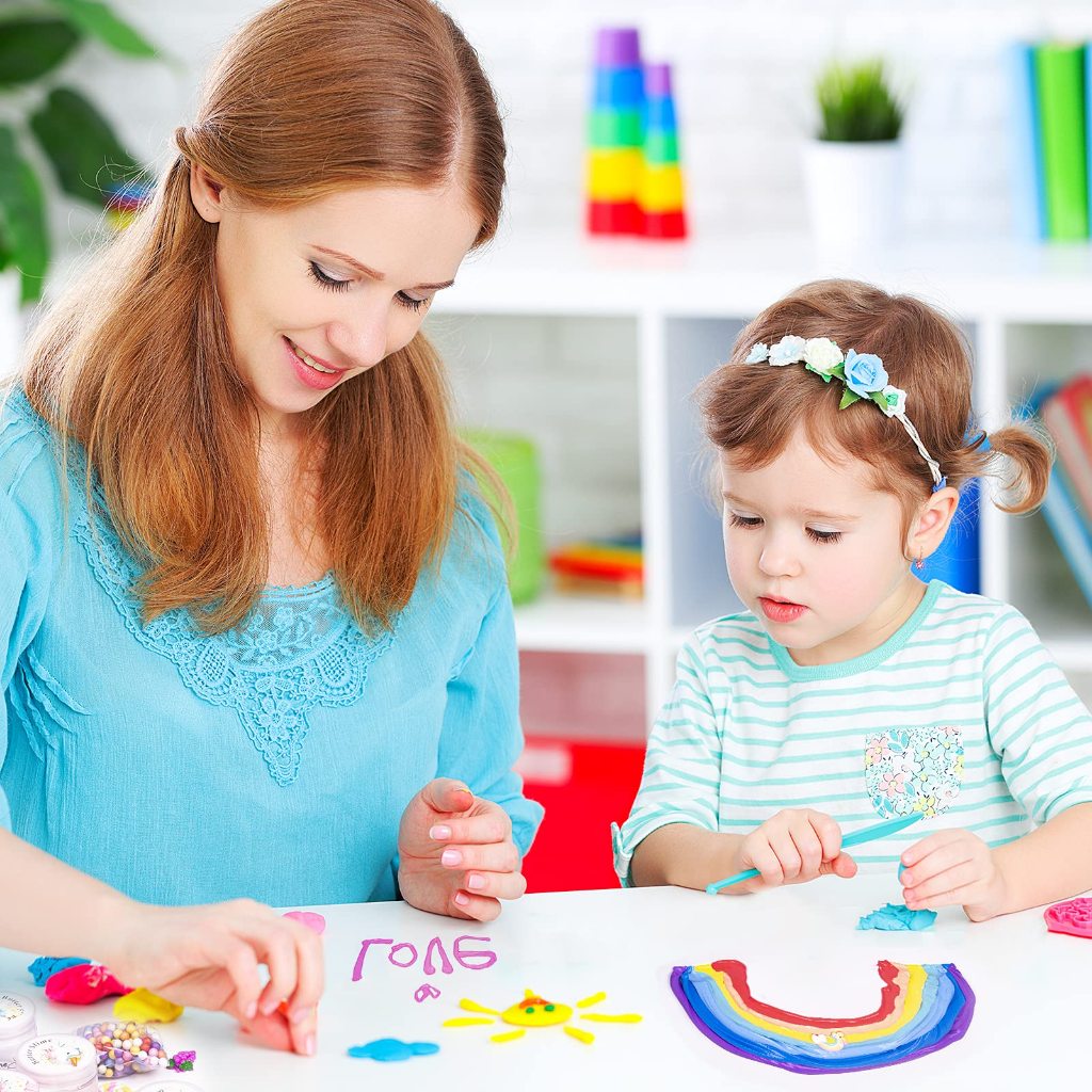 Silk Clay Slime Pressure Relief Toy Brushed Clay Children DIY Color ...